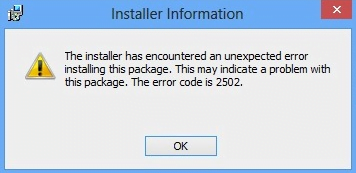 How To Solve Msi Error 2503 And 2502 - LayerLogix